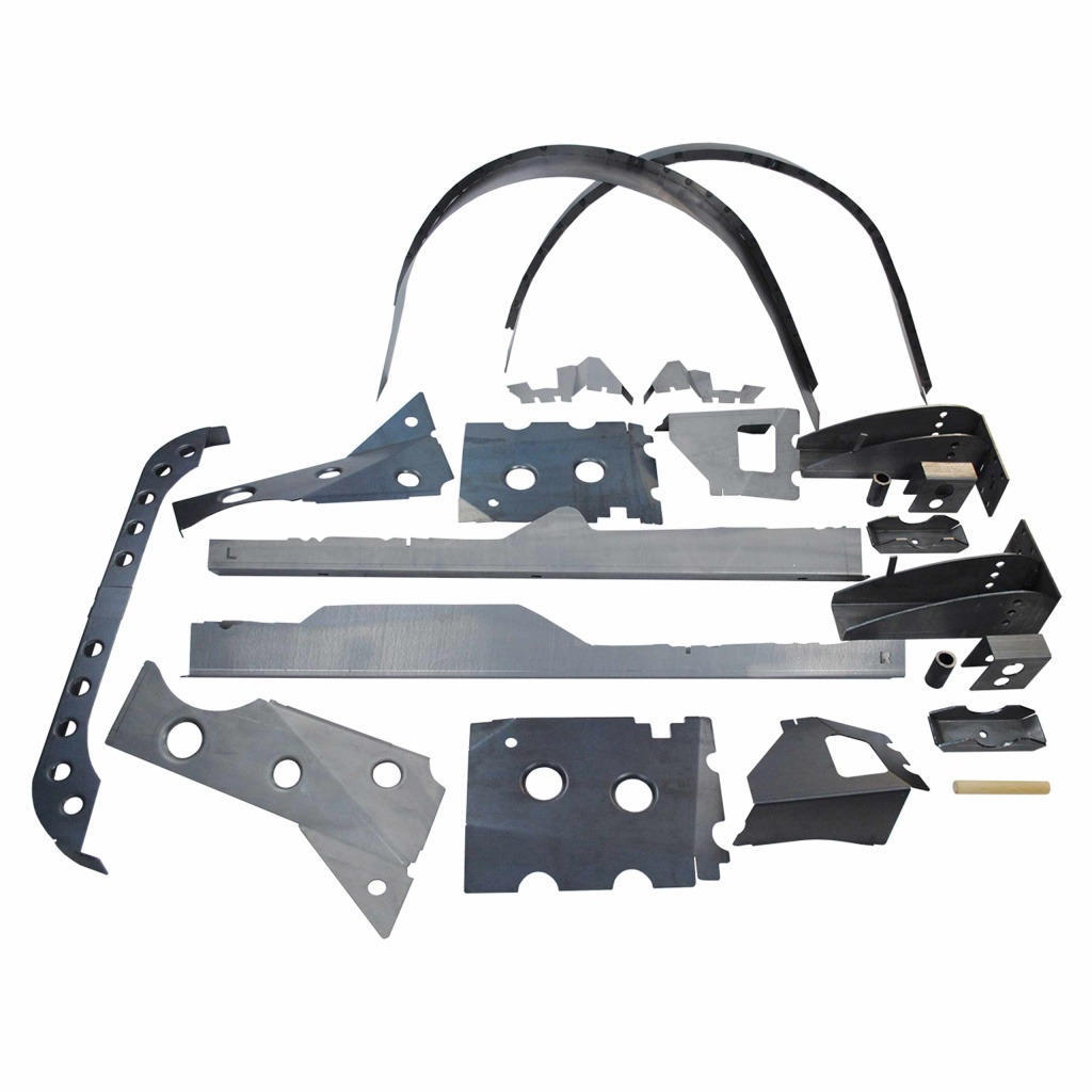 Level 3 Chassis Stiffening Kit 63-65 B-Bodies Dodge - Bergman Auto Craft