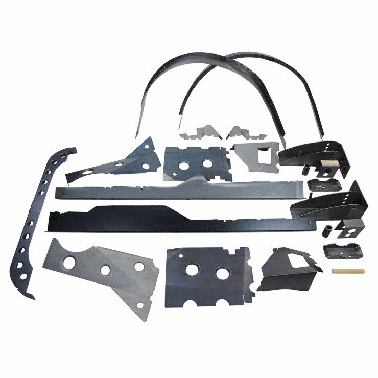 Level 3 Chassis Stiffening Kit 63 & 64 B-Bodies Dodge - Bergman Auto Craft